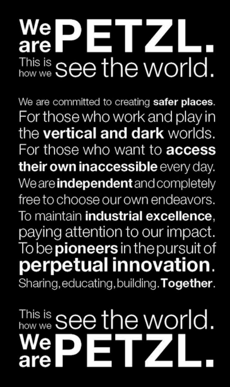 We are Petzl | Petzl