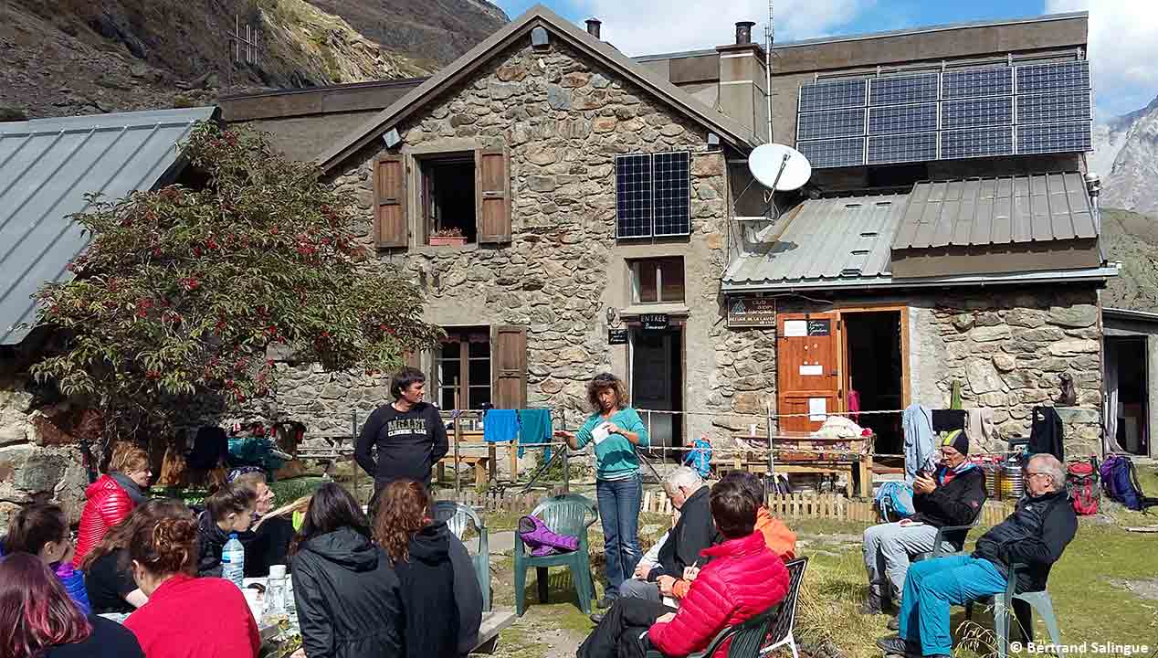 Renovation refuge de la Lavey
