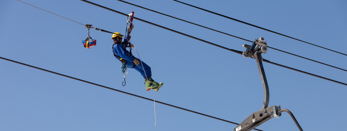 Ski lift rescue - Petzl Other
