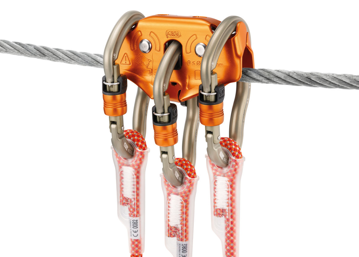 TRAC PLUS - Seilrollen | Petzl Schweiz